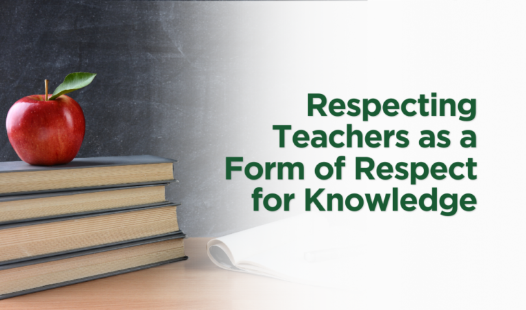 Respecting Teachers - Zeed Sharia